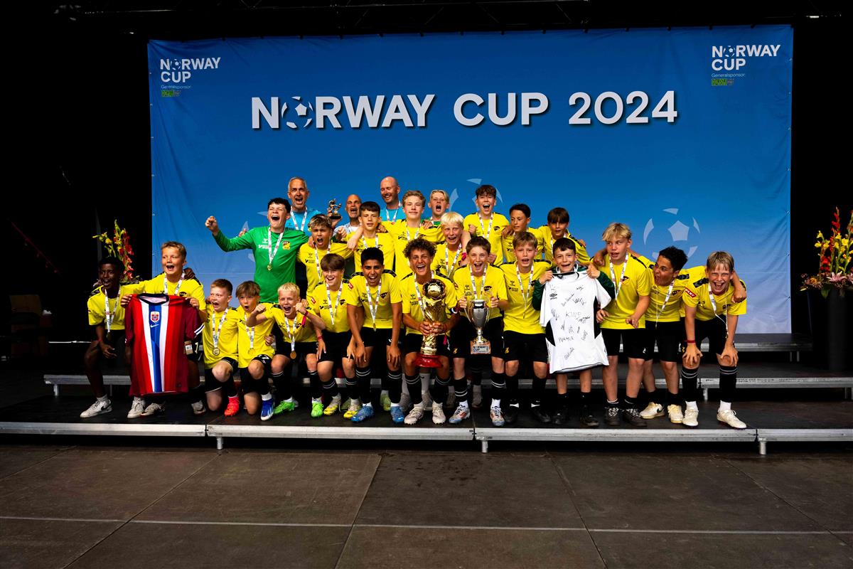 Flaktveit Gutter 13 er årets vinner av Fair Play-prisen Norway Cup 2024 - Norway Cup
